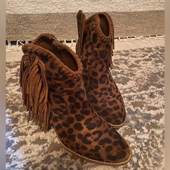 Shoes | Cheetah Booties | Poshmark